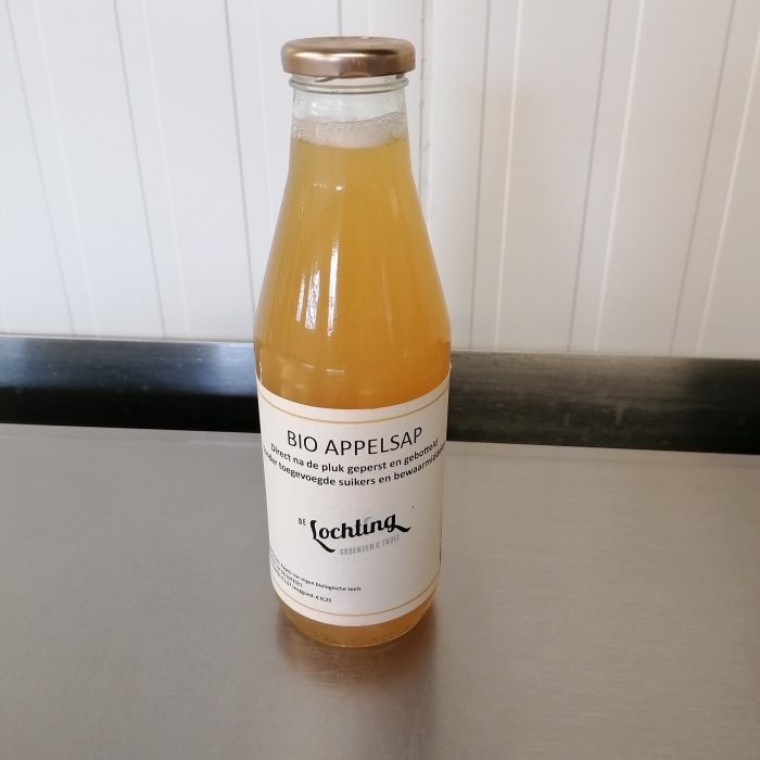 Appelsap Bio 75 Cl - Product - De Lochting